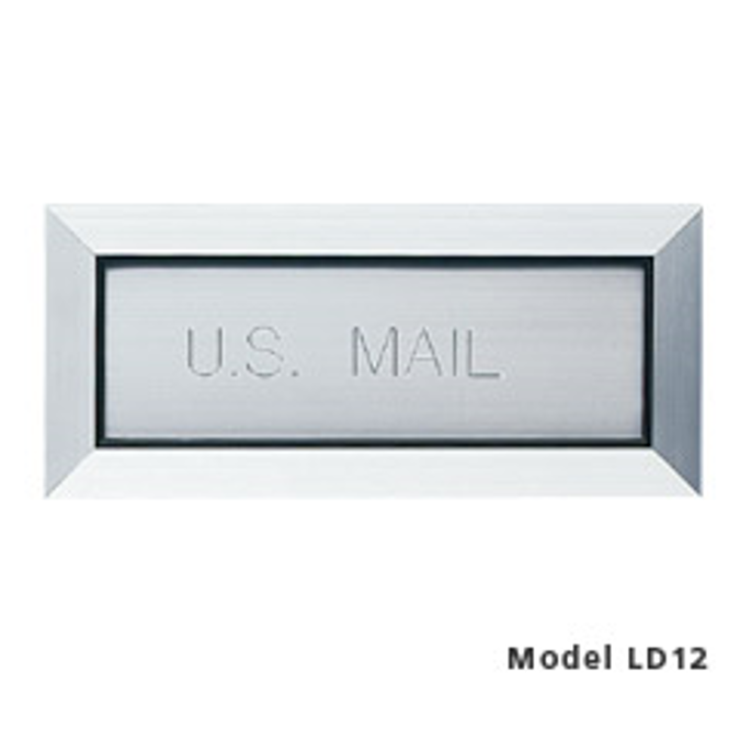 BIM objects - Free download! LD12 Letter Drop | BIMobject