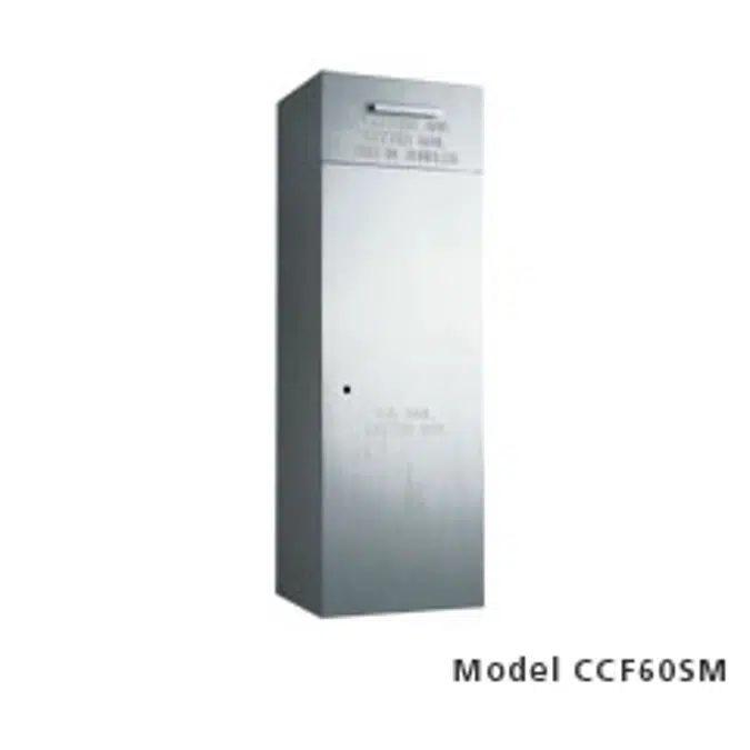 BIM objects - Free download! CCF Front-Loading Collection Box | BIMobject