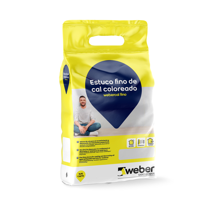 BIM objects - Free download! Estuco fino de cal - webercal fino | BIMobject