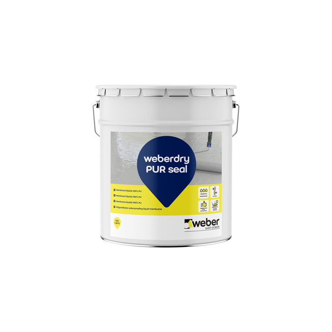 BIM objects - Free download! Membrana impermeabilizante poliuretano - weberdry PUR seal | BIMobject