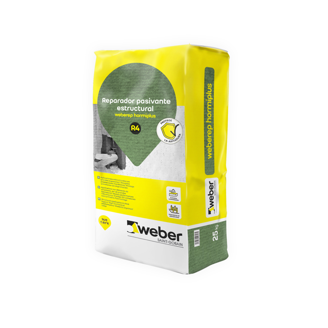 BIM objects - Free download! Reparador R4 pasivante grandes espesores ...