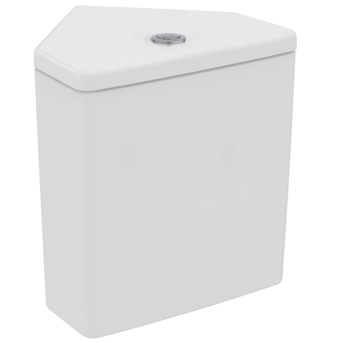 BIM objects - Free download! i.life S, Corner WC Cistern, 4,5/3 L ...