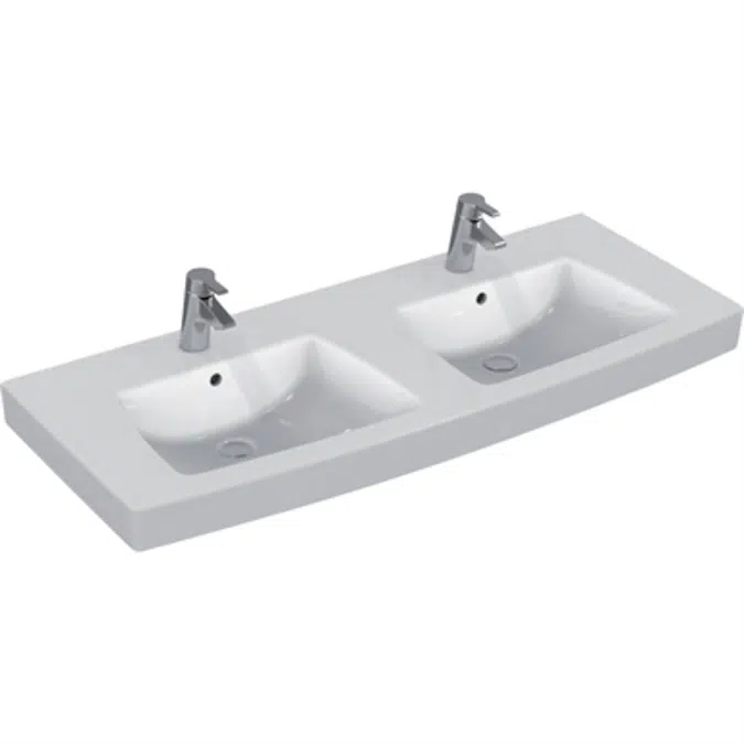 BIM objects - Free download! 21/VENTUNO LAVY VANITY TOP 130 DB WHT IP ...