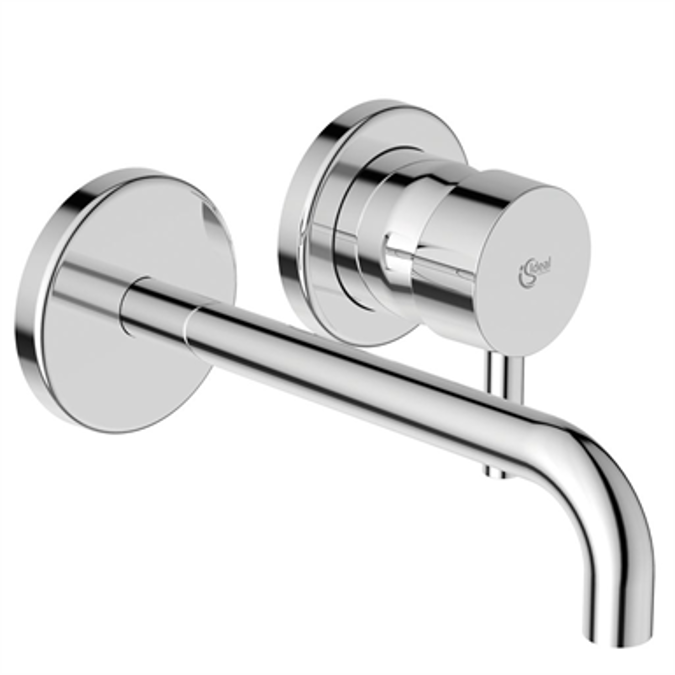 BIM objects - Free download! CERALINE BASIN MIXER BUILT-IN KIT2 H ...