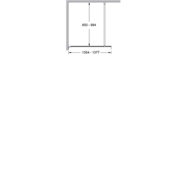 BIM objects - Free download! MAGNUM WALK IN PANEL 140 BRT/SIL CLEAR ...