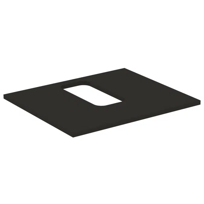 BIM objects - Free download! I.LIFE B WORKTOP BASIN CUT 60CM | BIMobject