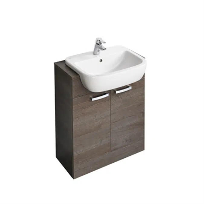 BIM objects - Free download! Tempo 650 x 300mm Semi Countertop Basin ...