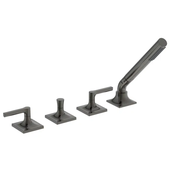 BIM objects - Free download! JOY NEO 4-HOLE BATH & SHOWER DUAL CONTROL ...