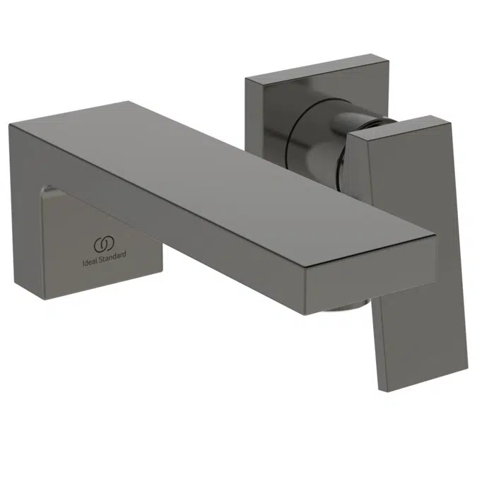 Objetos BIM - ¡Descarga gratis! Basin built in wall mounted 180mm kit 2 ...
