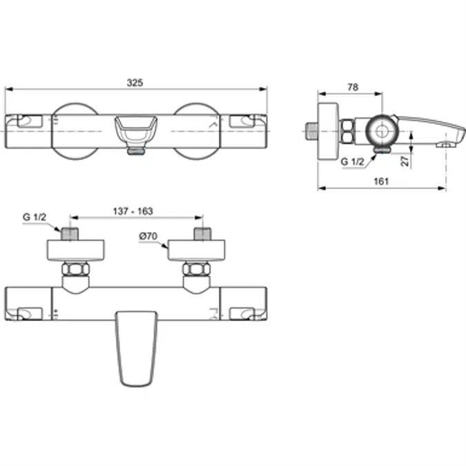 BIM objects - Free download! CERATHERM T50 BSH MXR EXPSD | BIMobject