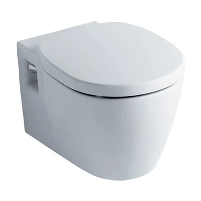BIM objects - Free download! Concept Wall Mounted WC Pan | BIMobject