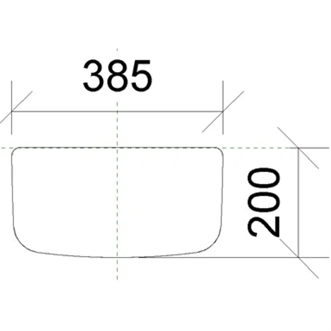 BIM objects - Free download! CONTOUR 21 CISTERN BSIO WHITE 6L SFV CAP ...
