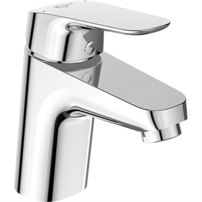 Objetos BIM - ¡Descarga gratis! CERAFLEX BASIN MIXER RIM MOUNTED CHROME ...