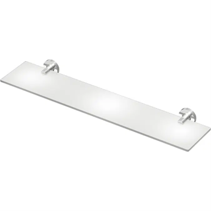 BIM objects - Free download! IOM 520MM SHELF - FROSTED GLASS | BIMobject