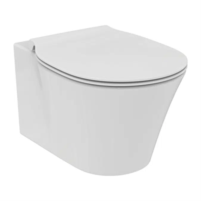 BIM objects - Free download! Concept Air Wall Mounted WC Pan | BIMobject