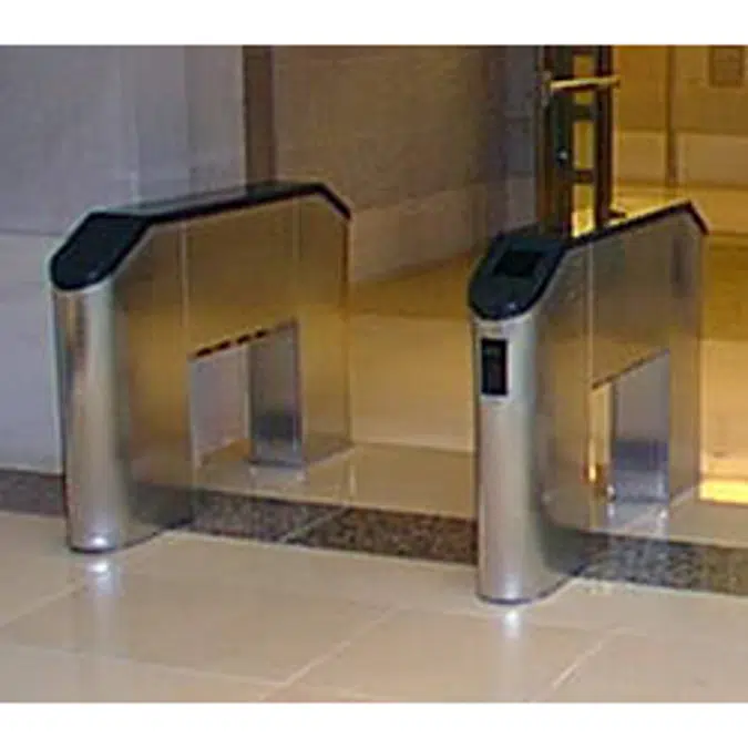 BIM objects - Free download! Optical Turnstile, Non-Barrier | BIMobject