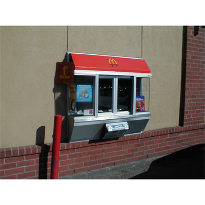 BIM objects - Free download! Series 8200TS Automatic Drive-Thru Service ...