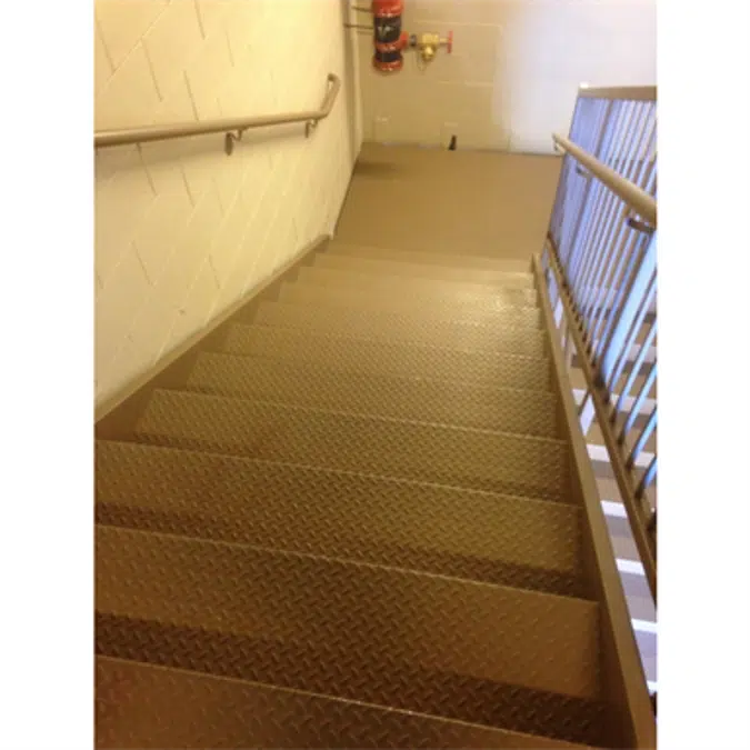 BIM objects - Free download! S200 Checker Plate Stairs | BIMobject