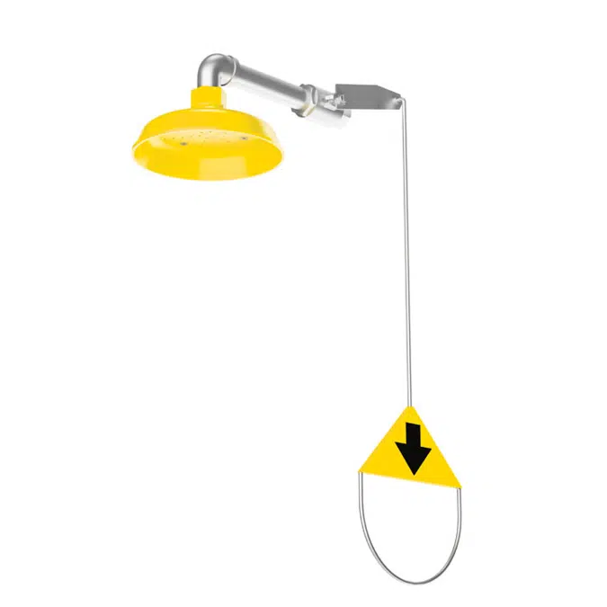 BIM objects - Free download! Horizontal Showers 30 gpm 1.0 in. Supply ...