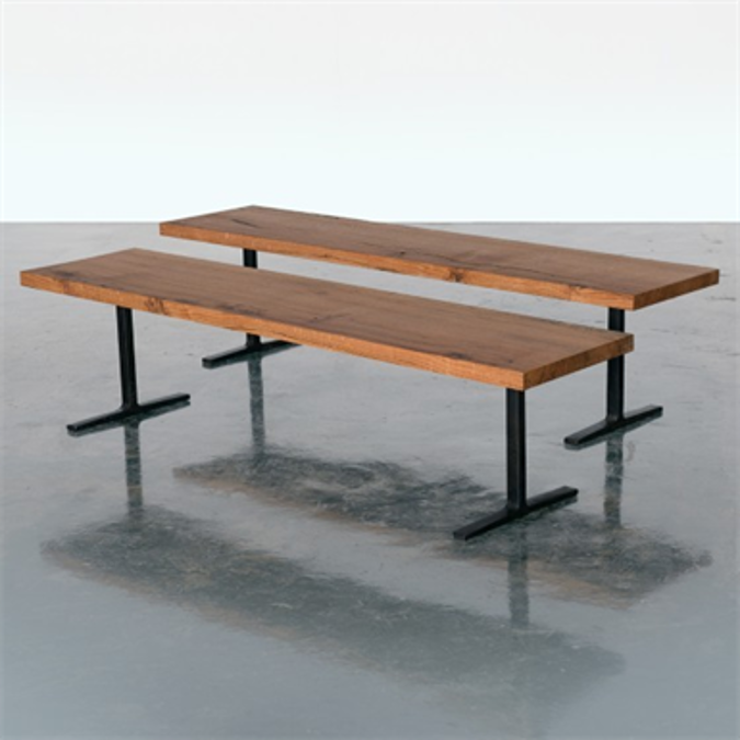 BIM objects - Free download! Coventry Bench Bases | BIMobject