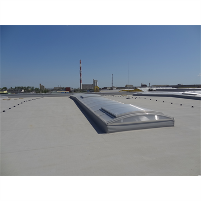 BIM 객체 - 무료로 다운로드하세요! KlarValv Continuous Roof Lights | BIMobject