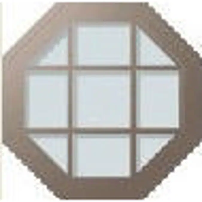 BIM objects - Free download! 400 Series Octagon Window | BIMobject