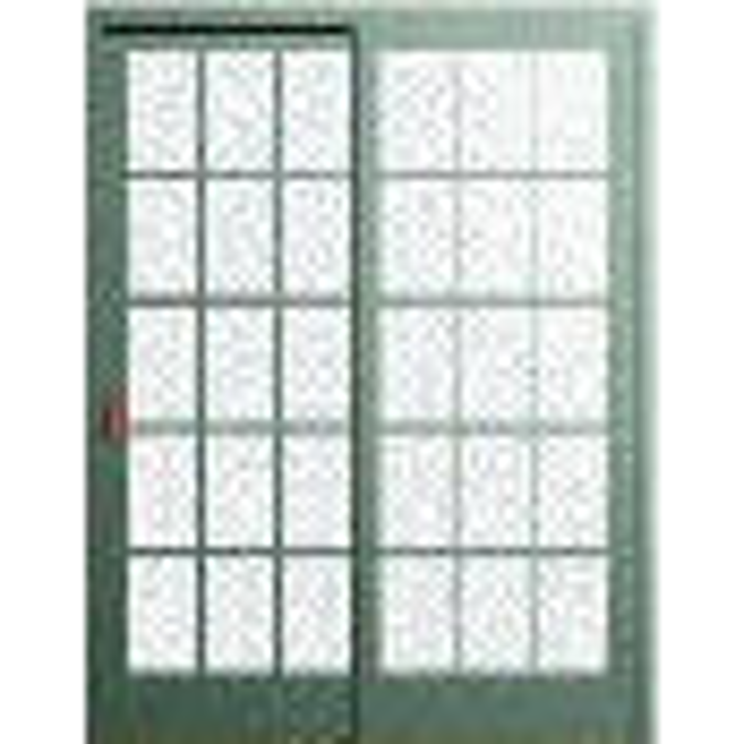 BIM objects - Free download! 400 Series Frenchwood Gliding Window ...