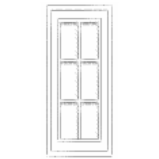 BIM objects - Free download! 200 Series Casement Window, Rich Natural ...