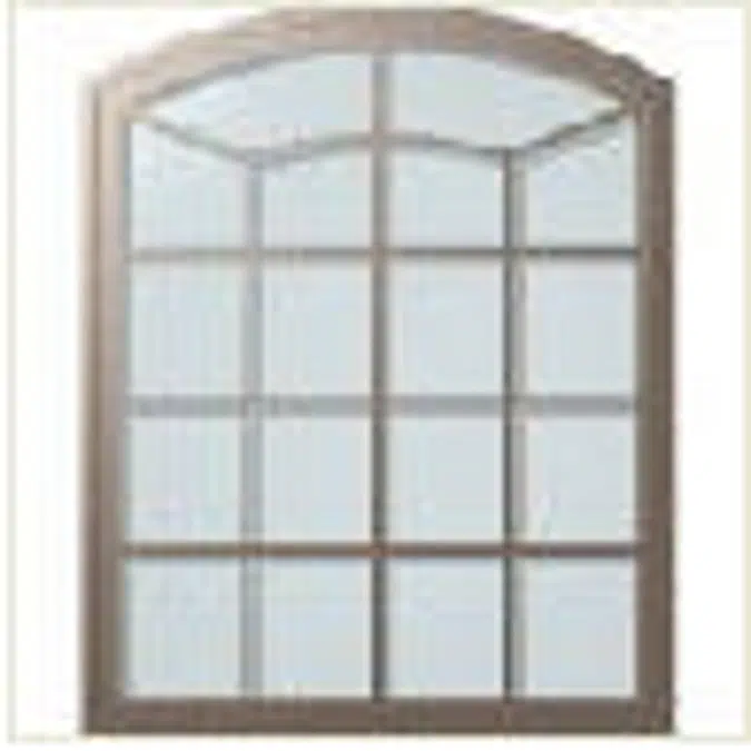 BIM objects - Free download! 400 Series Arch Window | BIMobject