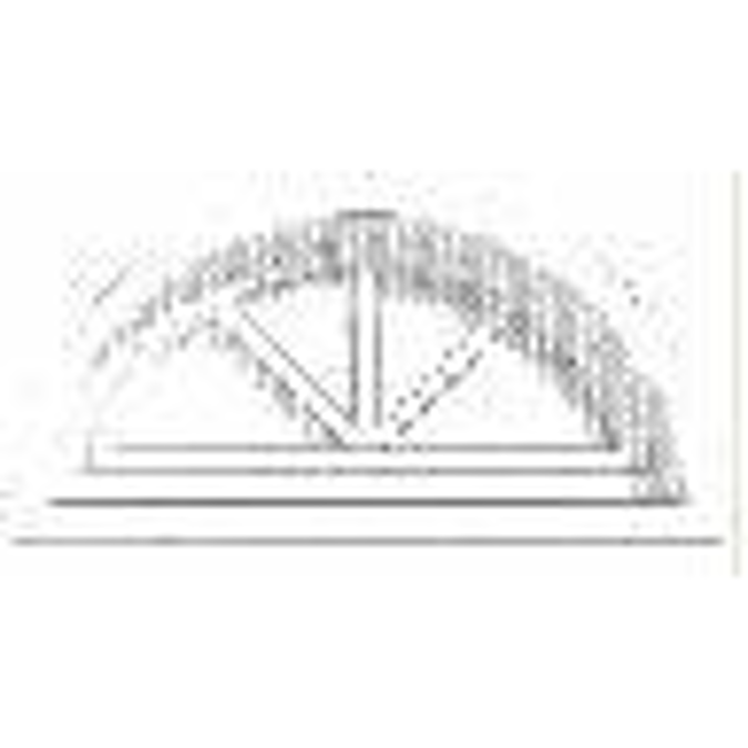 BIM objects - Free download! 200 Series Circle Top Double-Hung Window ...