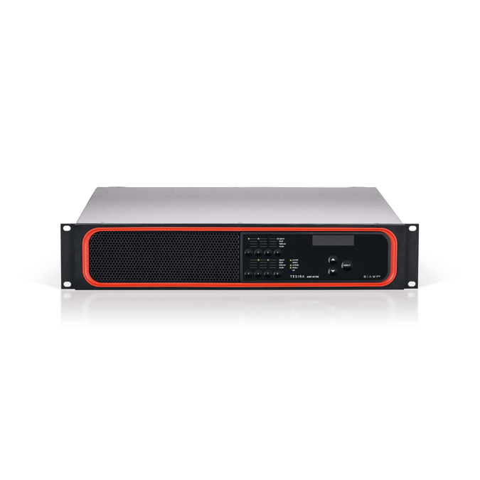 BIM objects - Free download! Tesira® AMP-8175R 8-Channel, 175W ...