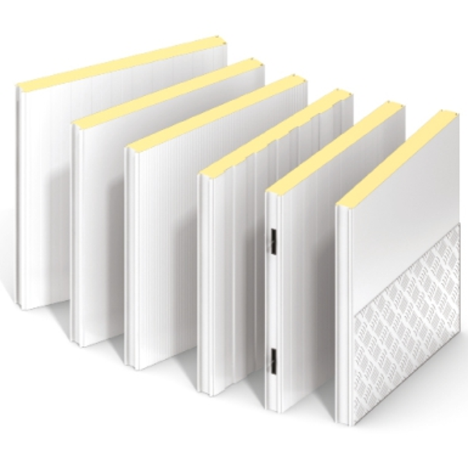 BIM objects - Free download! Microcold Coldstore wall panel | BIMobject