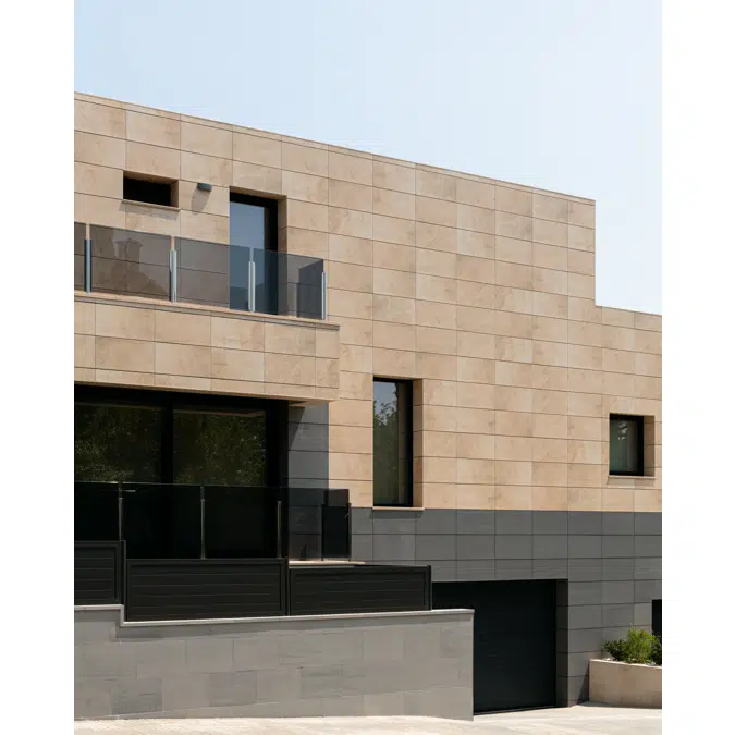 Objetos BIM - ¡Descarga gratis! FACHADA VENTILADA FRONTEK S122 | BIMobject