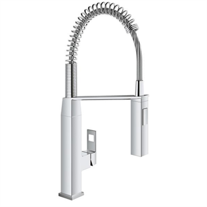 BIM objects - Free download! Eurocube Single Lever Sink Mixer | BIMobject