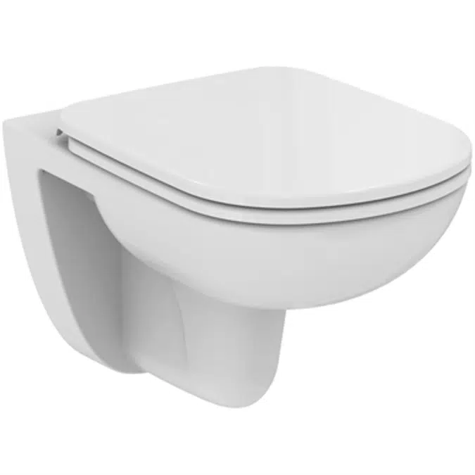 BIM objects - Free download! GEMMA 2 WALL-HUNG BOWL WHITE RG | BIMobject