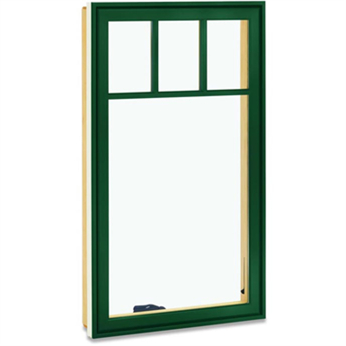 Objetos BIM - ¡Descarga gratis! Integrity Wood-Ultrex Casement Window ...