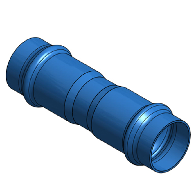 Last ned gratis BIM-innhold fra BIMobject PN16 PVC-O Coupler ecoFITTOM ...