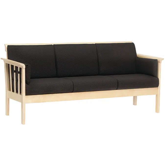 BIM objects - Free download! Sundborn 3-Seat Sofa | BIMobject