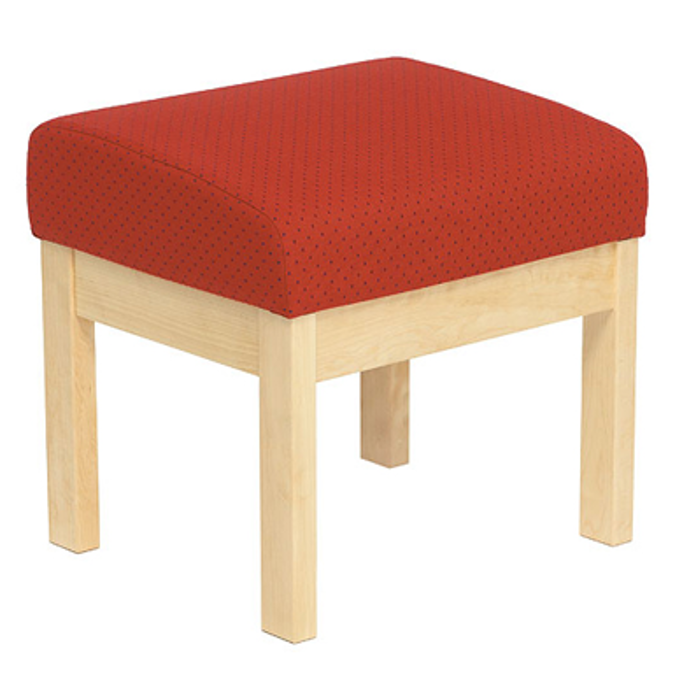 BIM objects - Free download! Sundborn Footstool | BIMobject