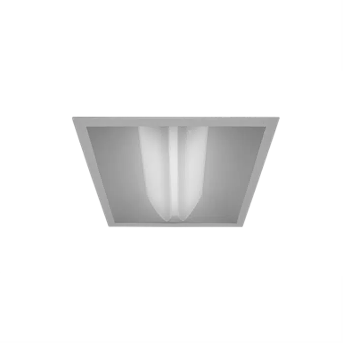 BIM objects - Free download! Aerion® 1x1 Recessed Fluorescent Ceiling Luminaire | BIMobject