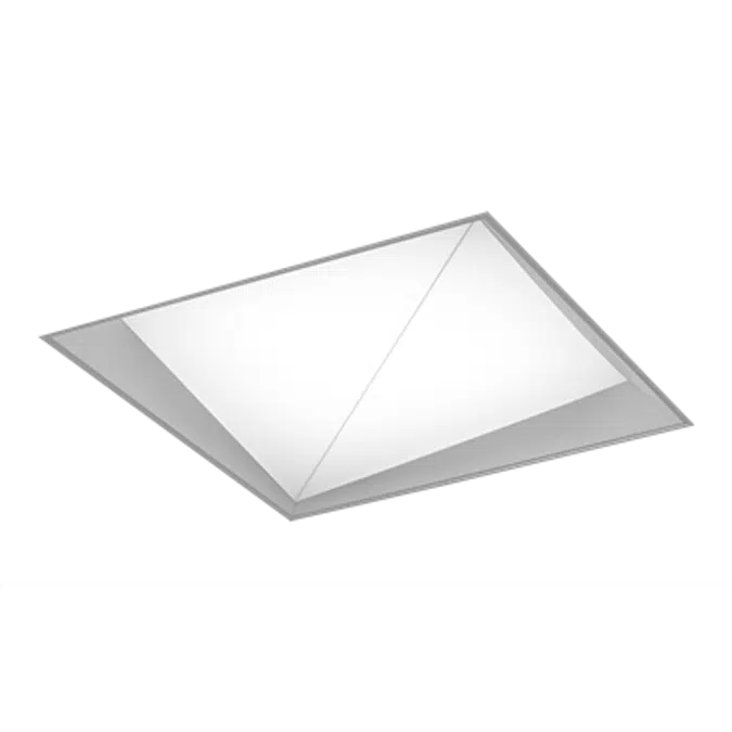 BIM objects - Free download! Facetta 2x2, Recessed | BIMobject