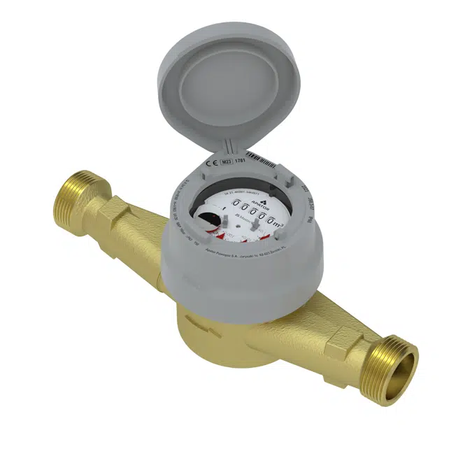 BIM objects - Free download! JS 6,3 MASTER C+ Vane-Wheel Single-Jet Dry ...