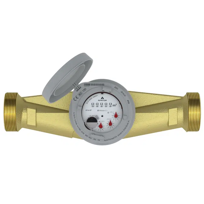 Objetos BIM - ¡Descarga gratis! JS 16 MASTER C+ Vane-Wheel Single-Jet ...