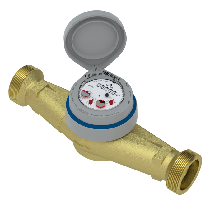 BIM objects - Free download! JS 16 MASTER C+ Vane-Wheel Single-Jet Dry ...