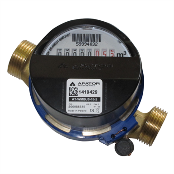 BIM objects - Free download! JS 2,5-G1-02 SMART+ Vane-Wheel Single-Jet ...