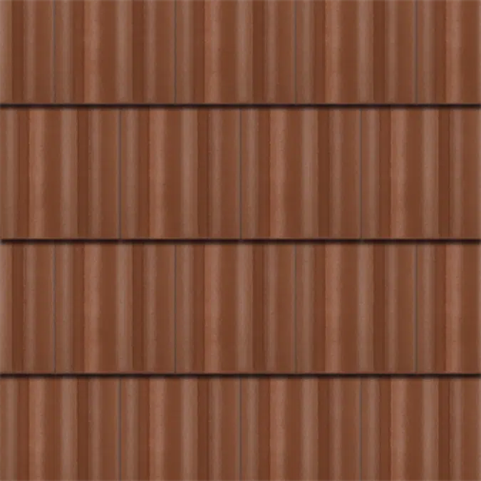 BIM objects - Free download! Diamond Concrete Roof Tile CT Gran Onda ...