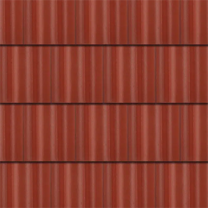 BIM objects - Free download! Diamond Concrete Roof Tile CT Gran Onda ...