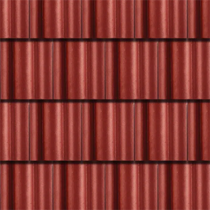 BIM objects - Free download! Diamond Concrete Roof Tile CT Gran Onda ...