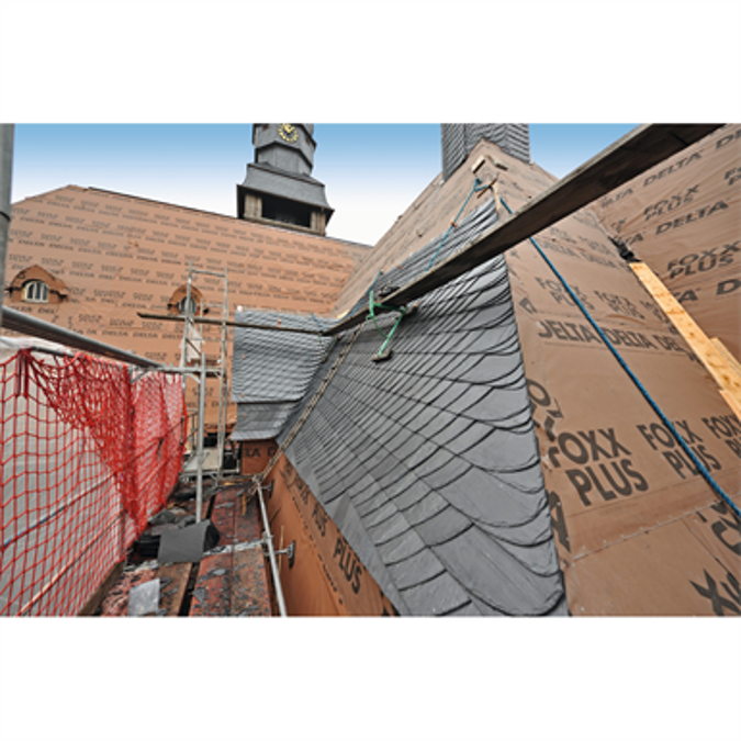 BIM objects - Free download! DELTA®-FOXX PLUS - Pitched roof course 0 ...