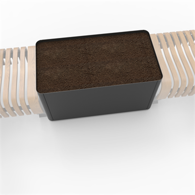 BIM objects - Free download! Planter Straight | BIMobject